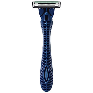 BIC® Flex2™ Hybrid Disposable Razor, Blue, 10 Pack