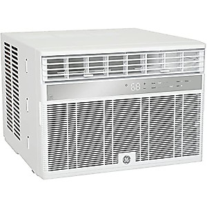 GE AHY08LZ Window Air Conditioner Complete with WiFi & Smart Home Connectivity | Energy Star Certified | Cools up to 350 Square Feet | 115 Volts | White