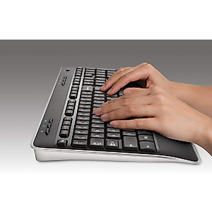 Logitech MK520 Wireless Keyboard and Mouse Combo — Keyboard and Mouse, Long Battery Life, Secure 2.4GHz Connectivity