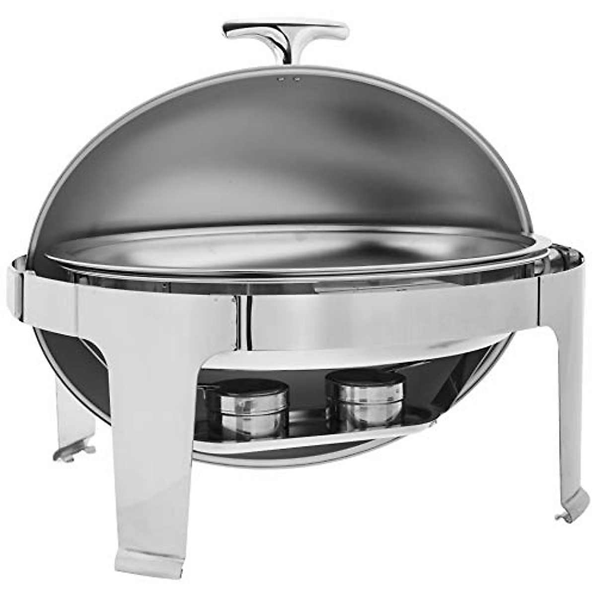 Winco Oval Roll Top Chafer, 8-Quart