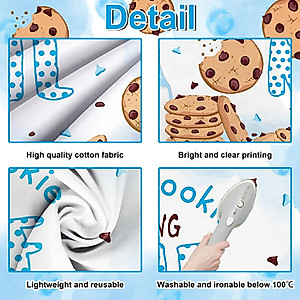 Mocsicka Cookie First Birthday Party Backdrop Cookies and Milk 1st Birthday Background Boys First Birthday Party Decorations Banner Photo Studio Props (7x5ft)