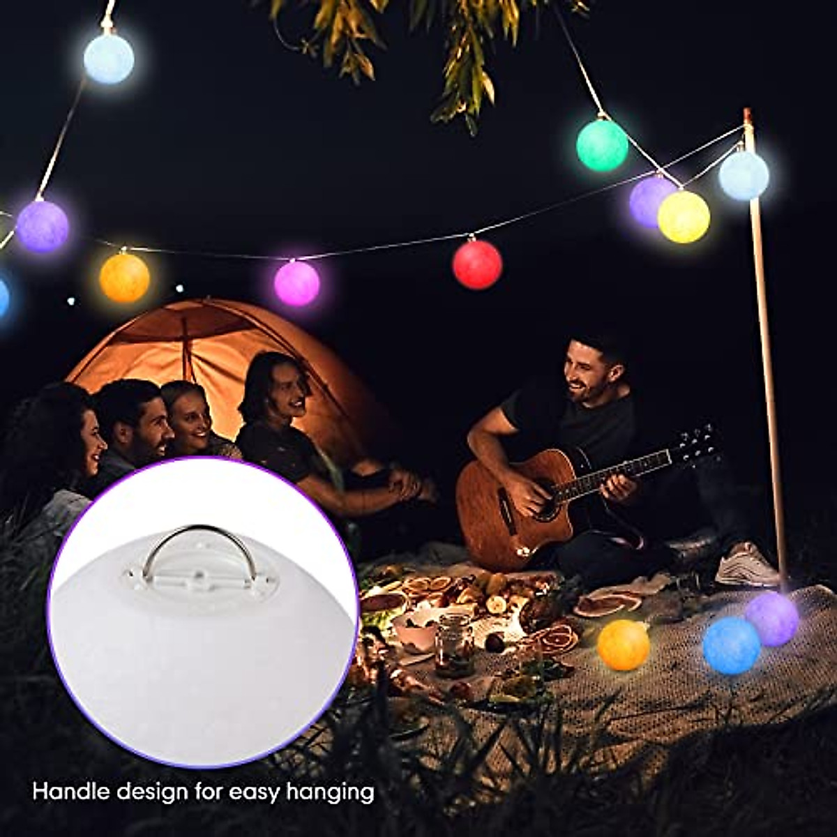 18 Pcs Floating Pool Lights, 3 Inch LED Glow Pool Ball Lights with 3 Timing Remote Waterproof Light up Pool Float Hot Tub Bathtub Night Lights for Pond Fountain Garden Lawn Pool Accessory Party Decor