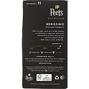 Peet's Coffee & Tea Nerissimo Capsules, 1.87 OZ