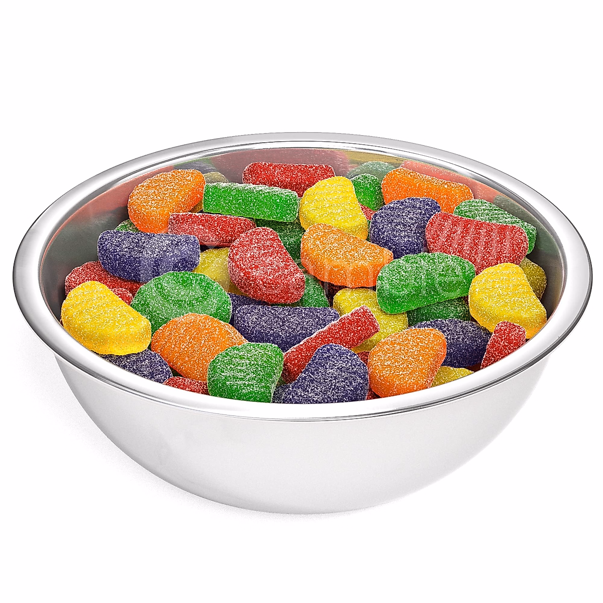 Assorted Fruit Slices Gummy Candy by Cambie | 2 lbs of Fruit Flavored Jellies | Bulk Assorted Fruit Slices Gummy Candy Packaged in a Resealable Pouch | 2 lb