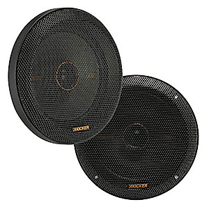 KICKER 47KSC6504 KS Series 6.5" Coaxial Speakers with .75" Tweeters, 4ohm