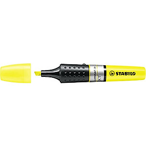 Highlighter - STABILO LUMINATOR - Pack of 5 - Yellow