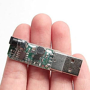 Acxico 2Pcs 5V USB Charger Module for 2S 7.4V Lithium Li-ion Li-Po 18650 Battery Packs 8.4V