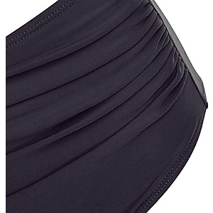 JHDESSLY Women's Bathing Suit Sun Stars Moon Flounce High Waisted Tankini Swimsuit Yellow