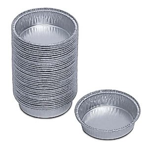 Cole-Parmer Aluminum General Purpose Weighing Dishes, 20 mL, 100/Pk