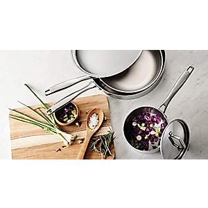 Tramontina Cookware Set Tri-Ply Clad Stainless Steel 14-Piece 80116/045DS