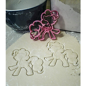 INSPIRED BY MY LITTLE PONY FRIENDSHIP IS MAGIC THEMED CHARACTERS SET OF 6 COOKIE CUTTERS USA PR1077