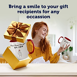 Mom Coffee Mug - Coffee Cup for Mothers - Large Ceramic Coffee Mug - Mother Day Coffee Mug –Coffee Mug Ceramic - Ceramic Coffee Travel Mug - Coffee Warming Mug - Smart Cup - Coffee Mug Warmer - 11 Oz.