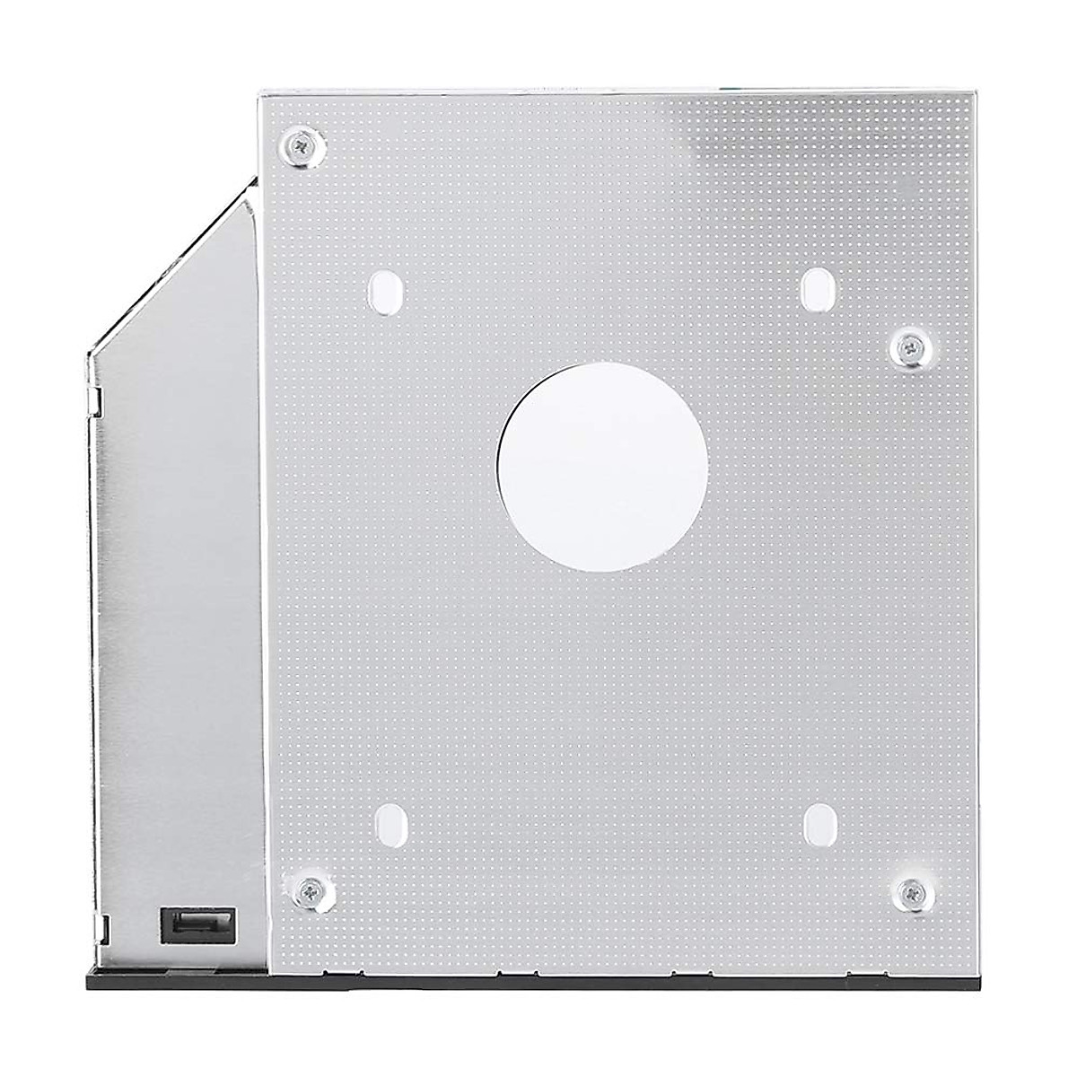 Optical Hard Drive Bay, State Drive Bracket Lightweight Computer Accessory Aluminum Alloy Thickened for 9.5 MM SSD, SATA3.0 Technology