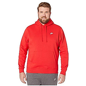 Nike Pull Over Hoodie, University Red/University Red, 4X-Large