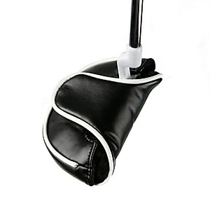 Hireko Golf Black Half Mallet Putter Head Cover