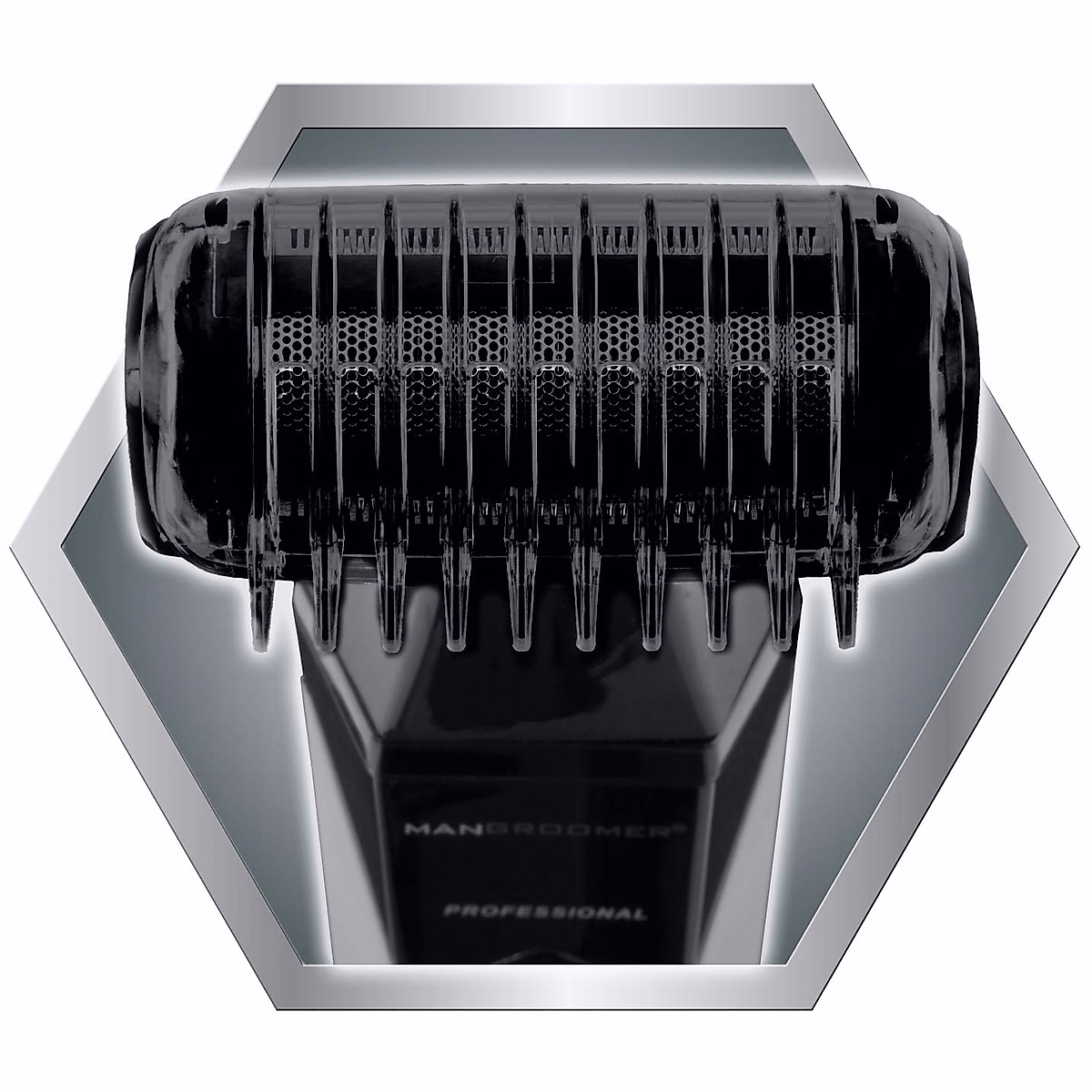 MANGROOMER 2.0 Professional Body Groomer, Ball Groomer & Body Trimmer With Propivot Flexing Head, 3 trimmer Combs, Wet/ Dry & A Free Bonus Foil!