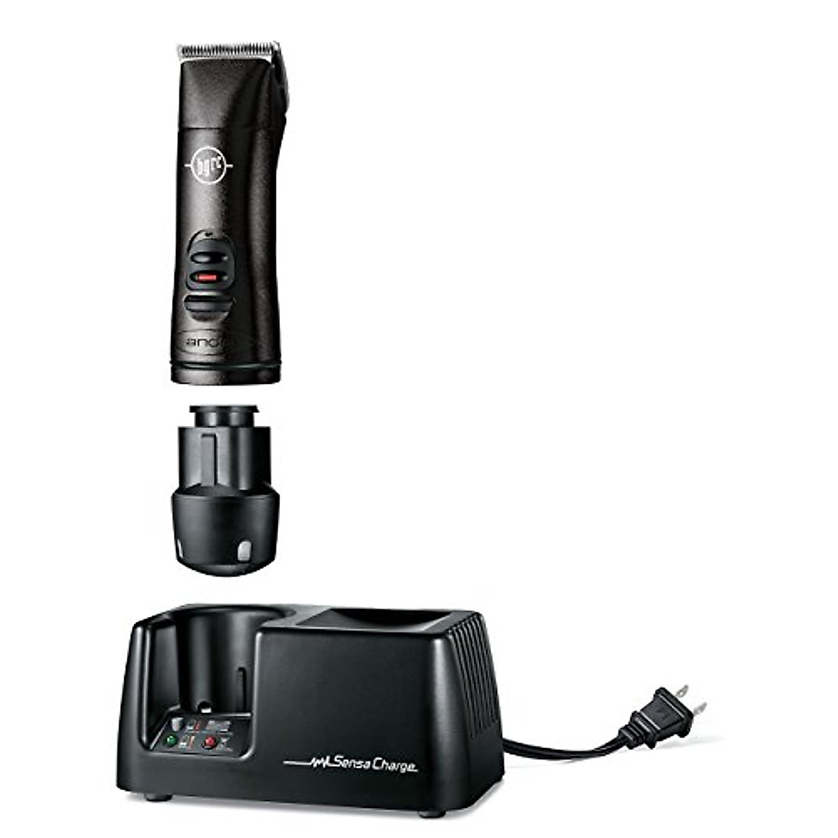 Andis 63700 BGRC Hair Clipper with Detachable Blade, Black