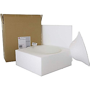 LIGHTACCENTS Alabaster Amber Glass Lamp Shade Replacement for Floor Lamps - Lamp Shade for Floor Lamps with Medium Base E26 Socket- Floor Lamp Shade - Floor Lamp Replacement Glass (Amber Marble)