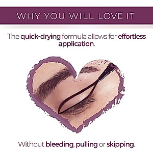 Blinc Micropoint Eyeliner Pen, Liquid Eyeliner Pen with ultra-precise Felt Tip, No-Skip, Ultra-Longwearing Highly-Pigmented Waterproof Eye Liner, Vegan, Gluten-Free and Cruelty-Free, 0.5mL/0.017 Fl Oz