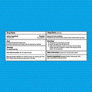 CareALL 15 oz Zinc Oxide 20% Skin Protectant Barrier Ointment Provides Relief and Treatment of Diaper Rash and Chafing. Helps Seal Out Wetness.
