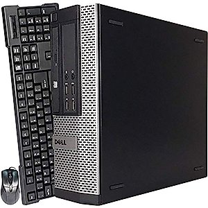 Dell Optiplex 7010 DT High Performance Business Desktop Computer Intel Quad Core i5-3470 up to 3.6GHz, 8GB Memory, 240GB SSD, DVD, USB 3.0, Windows 10 Professional (Renewed)
