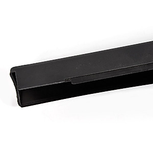 CHEDA Rear Tailgate Molding, Compatible with 2004-2008 Ford F-150 /Lincoln Mark LT 2006-2008, Black Cap Guard