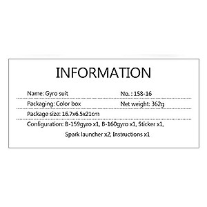 NeschToy Bey Battle Burst Sparking Launchers Left and Right Spin Exclusive Combo Set 2 in 1 Blue