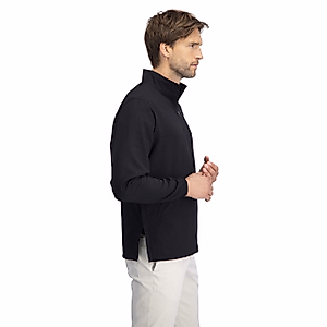 Three Sixty Six Mens Windbreaker Jackets - Half Zip Golf Pullover Wind Jacket - Vented, Dry Fit Medium