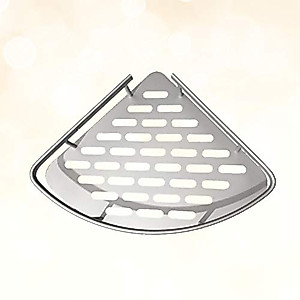 Cabilock Aluminum Basket Bathroom Corner Shelf Shower Gel Wall Shelf Holder Rack Bath Accessories