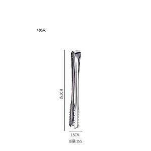 Sweet Candy Buffet Ice Tongs & Scoops (Silver-2 set)