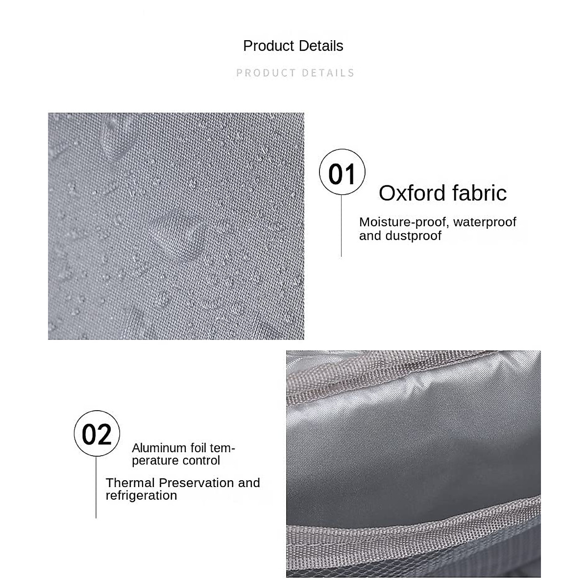 Kawaii Lunch Bag Cute Embroidery Lunch Box Reusable Thermal Cooler Lunch Tote Bag for Back to School Supplies (Red)