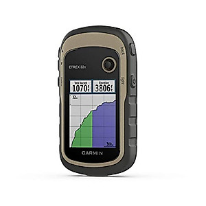 Garmin eTrex 32x, Rugged Handheld GPS Navigator (Renewed)
