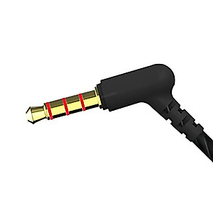 Heave Wired Headphones with 3.5mm Jack Microphone Powerful Bass in-Ear Headphones Noise Islating Earbuds for for Music,Gaming,Sports White