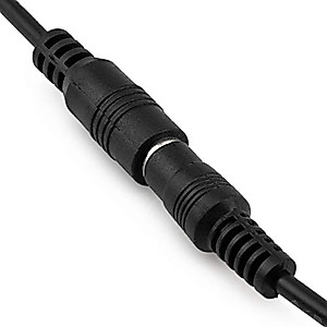 CRJ PC Fan Power Supply - 50-Inch, DC 12V1A - AC Power Adapter for 3-Pin & 4-Pin Computer Cooling Fans