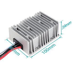 uxcell Voltage Converter Regulator DC/DC DC 12V Step-Up to DC 19V 20A 380W Power Boost Transformer Waterproof