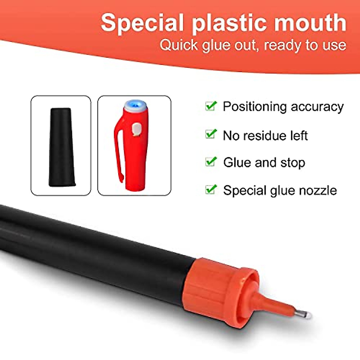 Liquid Plastic Welder - UV Light Curing Glue Adhesive Kit 5 Seconds Fix/Fill/Seal/Bond/Repair Almost Anything - Waterproof and Heat - Resistant