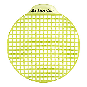ActiveAire Low-Splash Deodorizer Urinal Screen by GP PRO (Georgia-Pacific); Citrus; 48265; 12 Screens Per Case