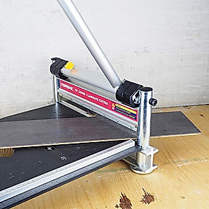 Norske Tools Newly Improved NMAP001 13 inch Laminate Flooring and Siding Cutter with Heavy Duty Fixed Aluminum Fence & NMAP002 13" Laminate Flooring & Siding Replacement Blade