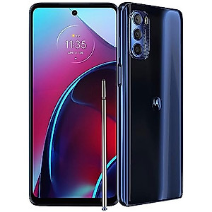 Motorola Moto G Stylus 2022 (128GB, 4GB, 4G LTE) 6.8" FHD+, 50MP Quad Camera, Android 11 (Fully Unlocked for Verizon, AT&T, T-Mobile, Global) XT2211-2 (w/ 256GB SD Card, Twilight Blue)