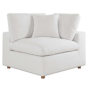 Modway Commix Down-Filled Overstuffed Upholstered 6-Piece Sectional Sofa