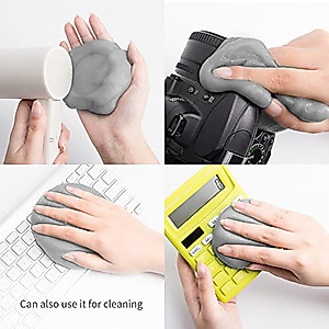 CLICK CLEAN Cleaning Gel for Car, 7oz Car Detailing Tools, Car Cleaning Putty Gel, Car Interior Cleaner Universal Dust Cleaner for Keyboard, Laptop, Car Air Vents