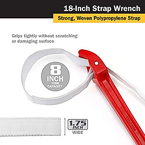 Titan Tools - 18 Strap Wrench (21316)