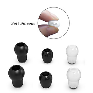 8Pcs 3 Sizes(S/M/L) Littmann Stethoscope Replacement Ear Tips Pieces Diaphragm, Littmann Stethoscope Accessories Repair Kit Ear Bud Plug Cover Large Medium Small Stethoscope Diaphragm Drum Spare Parts