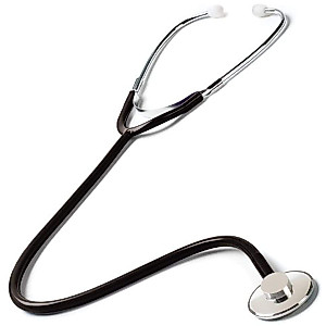 Prestige Medical Single Head Stethoscope, Black, 3 Ounce