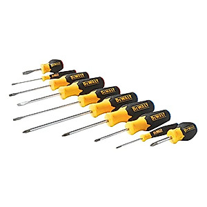 DEWALT Screwdriver Set, 10 Piece (DWHT62513) , Yellow