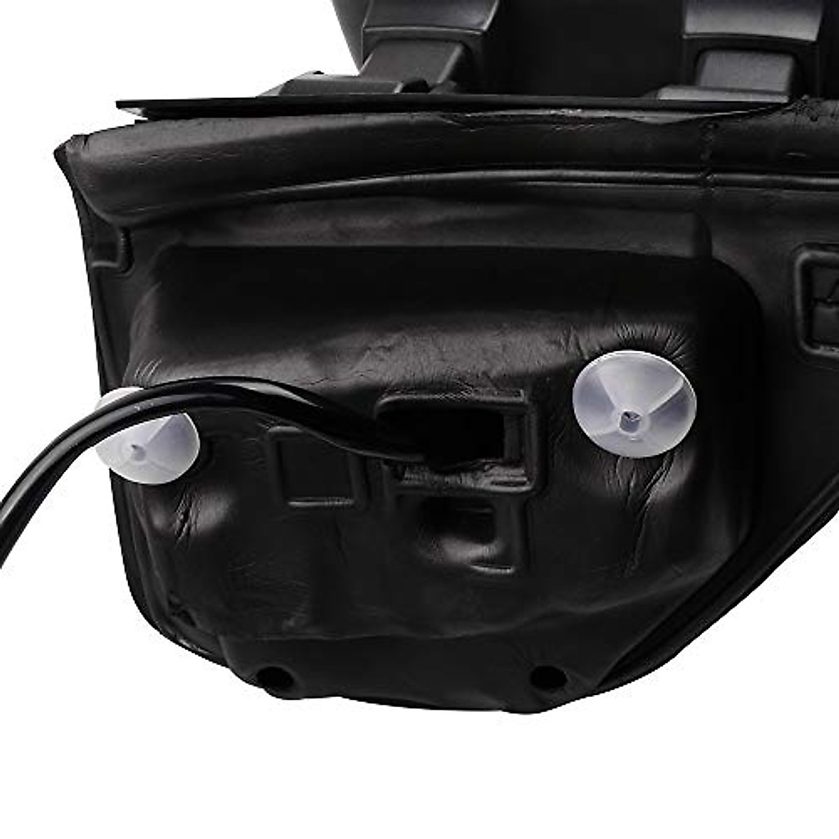 SCITOO Towing Mirrors Tow Mirrors Black Truck Mirrors fit for 2015-2017 For Ford For F150 Pickup with Pair LH RH Power Adjusted Heated Turn Signal Puddle Auxiliary Light 22pin