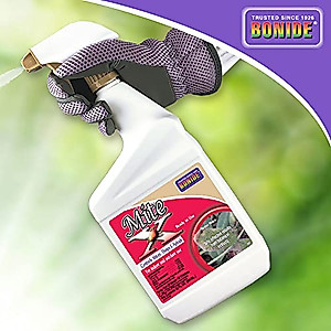 Bonide Mite-X Insecticide and Miticide, 32 oz Ready-to-Use Spray Botanical Extracts Control Mites, Thrips and Aphids in Garden
