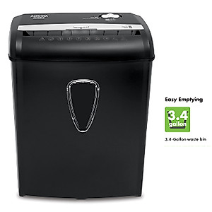 Aurora 8-Sheet Crosscut Paper and Credit Card Shredder, Security P-4