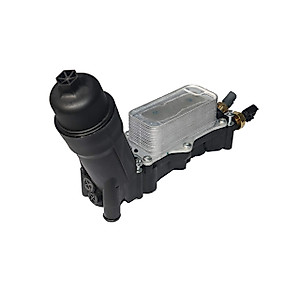 Engine Oil Cooler and Filter Housing Adapter Kit - Replaces 68105583AF, 68105583AE - Compatible with Chrysler, Dodge & Jeep 3.6L V6 Vehicles - 200, Town & Country, Grand Caravan, Wrangler, Ram