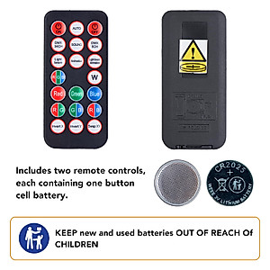 Ehaho DJ Laser Party Lights, 3D Animation RGB Laser Stage Lighting, DMX512 Music Sound Activated Disco Projector Lights, Remote Control Beam Effect Scan Light for Bar Wedding Nightclub Live Show